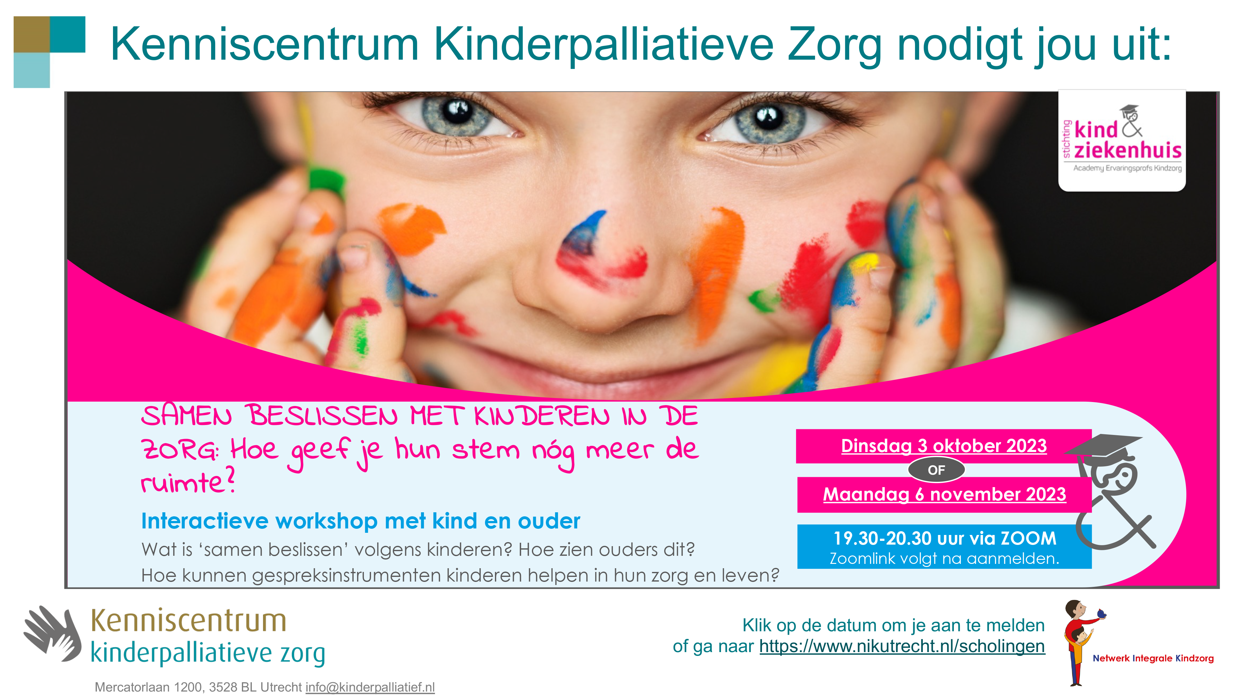 Online inspiratie workshop: Samen beslissen met kinderen. Hoe geef je ...